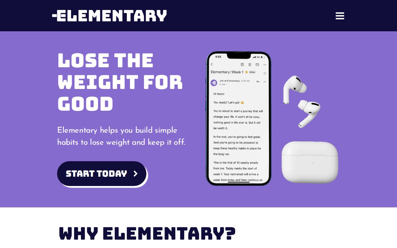 Elementary: Get healthy. Stay healthy.